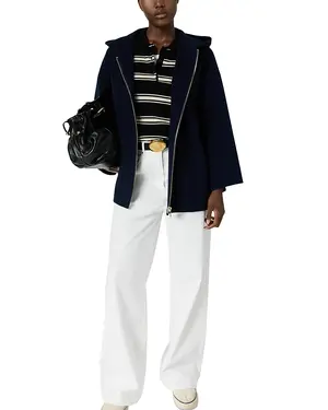 Gerard Darel Patricia Wool Cape Jacket