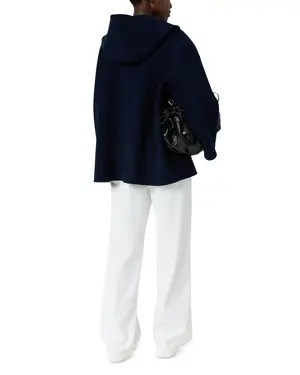 Gerard Darel Patricia Wool Cape Jacket