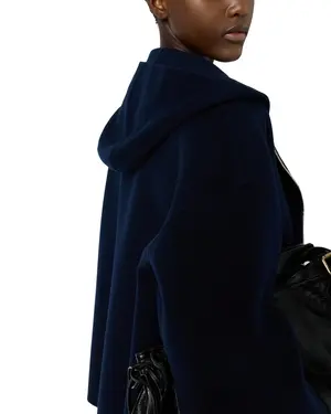 Gerard Darel Patricia Wool Cape Jacket