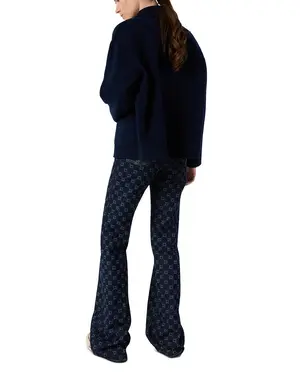 Gerard Darel Perrinea Wool Jacket - Ink