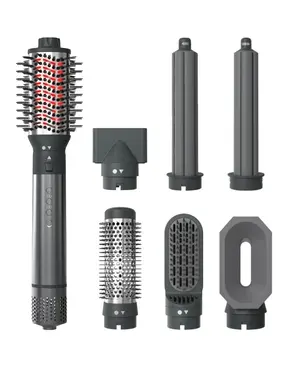 TZUMI Red Light Therapy 7-in-1 Hair Dryer - Dark Gray