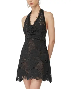 Waimari Calypso Mini Dress - Black