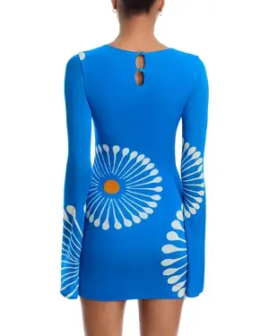 CALA DE LA CRUZ Maisha Mini Dress - Fiori