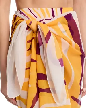 CALA DE LA CRUZ Luana Sarong Cover Up Exclusive - Calicoama