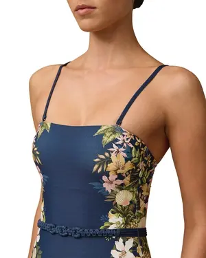 MONTE & LOU Bandeau One-piece Swimsuit