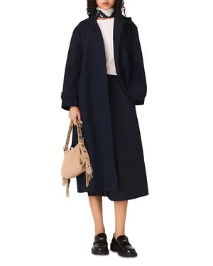 Maje Long Coats For Women