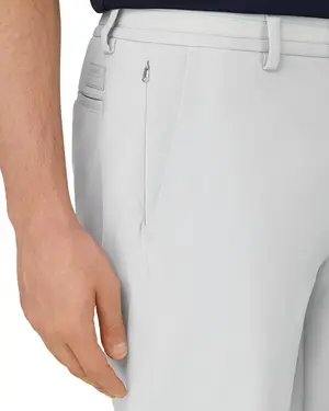 Boggi Milano B Tech Stretch Nylon Trousers - Ice