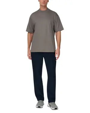 Boggi Milano Short Sleeve S Cafe Rib T Shirt - Mud