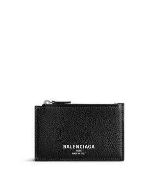 Balenciaga Credit Long Coin And Card Holder - Black