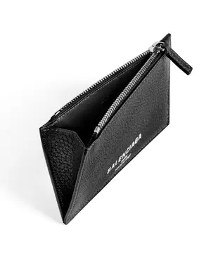 Balenciaga Credit Long Coin And Card Holder - Black
