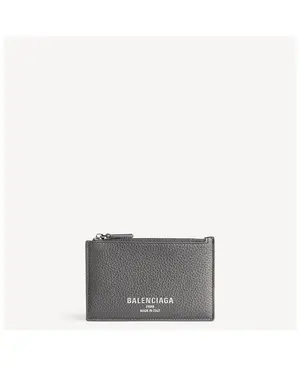 Balenciaga Credit Long Coin And Card Holder - Grey