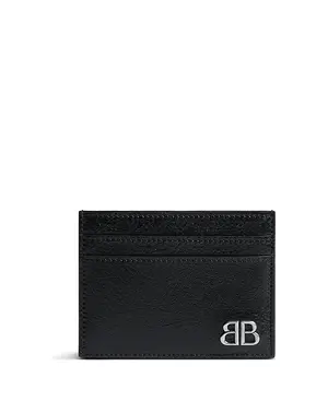 Balenciaga Monaco Card Holder - Black