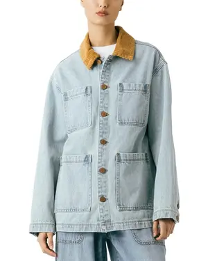 Blanknyc Oversized Denim Barn Jacket