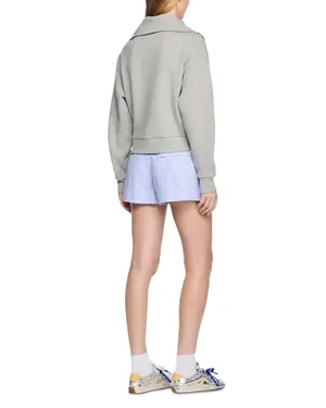 Sandro Fleece Sweatshirt