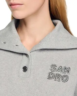 Sandro Fleece Sweatshirt