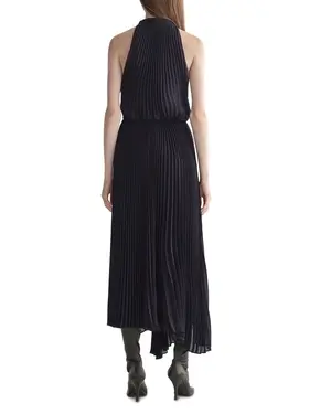 A.L.C. Simona Pleated Midi Dress