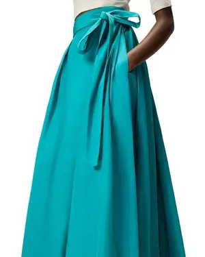 Pinko Raponzolo Taffeta Skirt - V