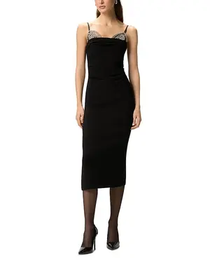 Pinko Trimmed Dresses