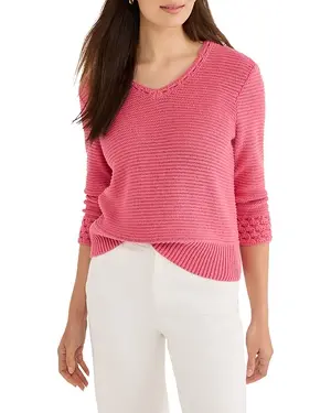 Nic+zoe Drop Shoulder Knitwear For Women