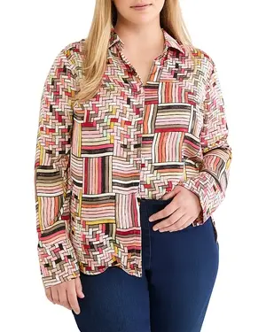 NIC+ZOE Color Weave Shirt