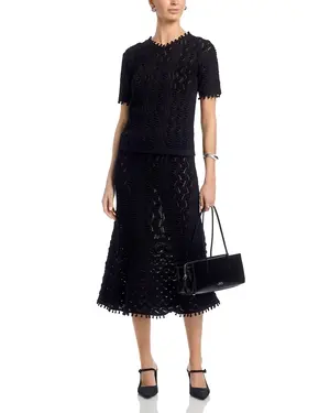 JIL SANDER Pull On Midi Skirt