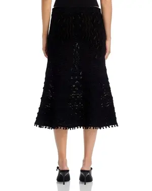 JIL SANDER Pull On Midi Skirt
