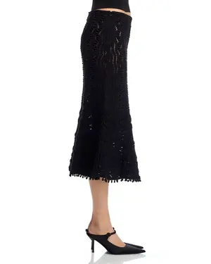 JIL SANDER Pull On Midi Skirt