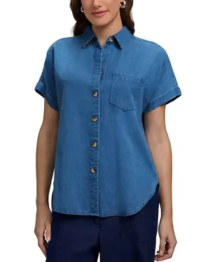 Foxcroft Abigail Denim Shirt