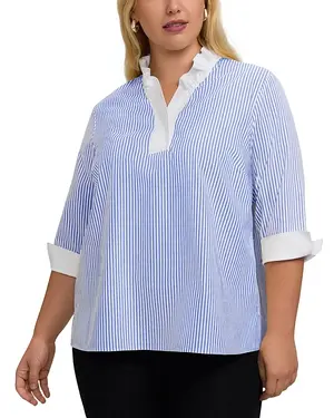 Foxcroft Striped Tops