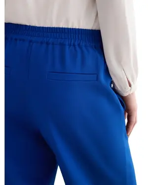 HOBBS LONDON Martine Wide Leg Trousers - True Blue