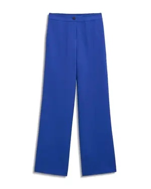 HOBBS LONDON Martine Wide Leg Trousers - True Blue