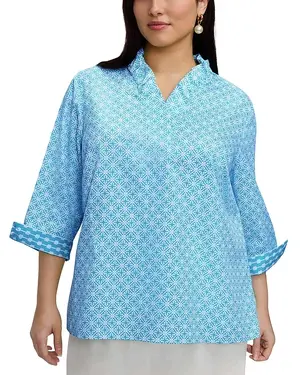 Foxcroft Frill Kaftans Tunics