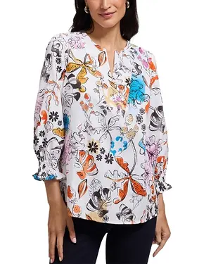 Foxcroft Printed Blouses