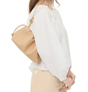LOEFFLER RANDALL Kira Multi Ring Dumpling Pouch - Khaki
