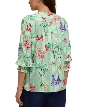 Foxcroft Alicia Printed Top