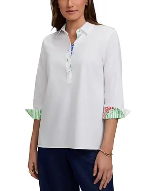 Foxcroft Frill Tops
