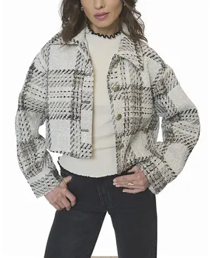 Central Park West Cropped Outerwear For Women