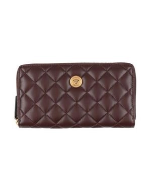 Versace Wallet Lambskin - Red