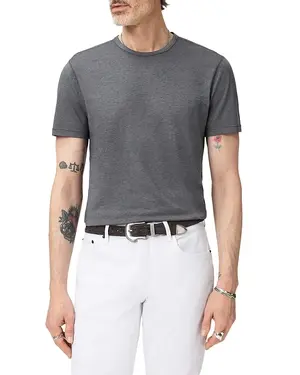 John Varvatos Bale Burnout Short Sleeve T-shirt - Flagstone