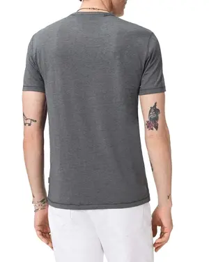 John Varvatos Bale Burnout Short Sleeve T-shirt - Flagstone