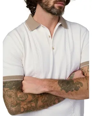 Joe's Jeans Textured Tennis Polo