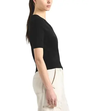 Derek Lam 10 Crosby Serenea Pointelle Sweater