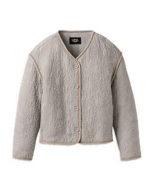 UGG Sun Quilted Jacket - Light Grey