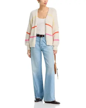 Vintage Havana Striped Cardigan