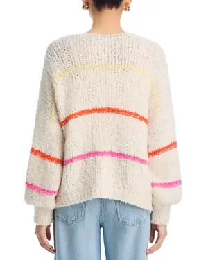 Vintage Havana Striped Cardigan