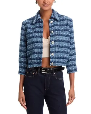 L'Agence Jia Crop Jacket