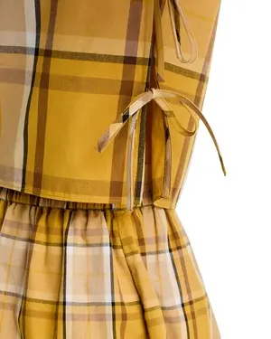 Sea Copeland Plaid Top
