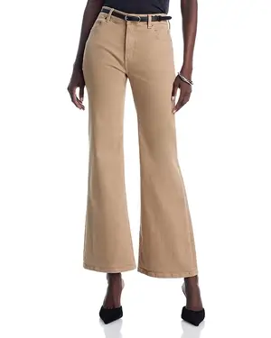 Women's Wide Leg Khaki Pants