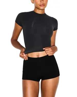 SKIMS High Waist Hot Shorts - Obsidian