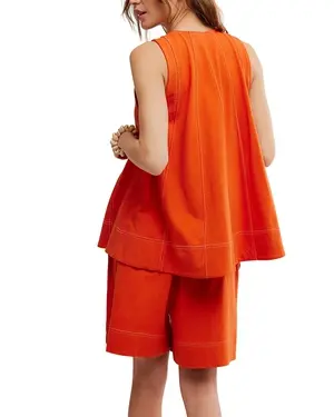 Free People Strada Set - Red Squash